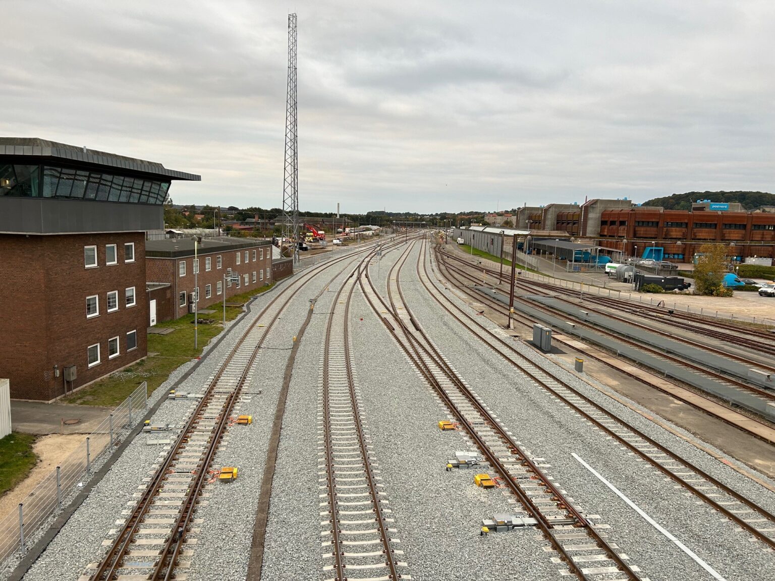 Track Renewal at Aalborg Station - Aarsleff Rail